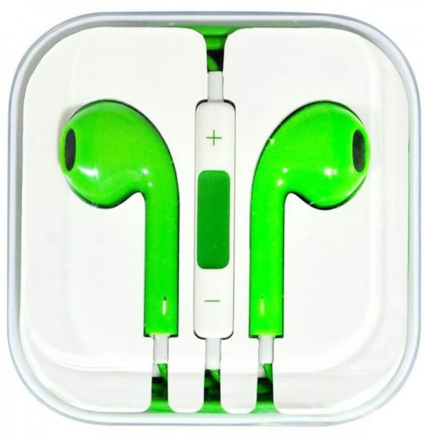 Earpods Green Básico - Cellshop Mexicali