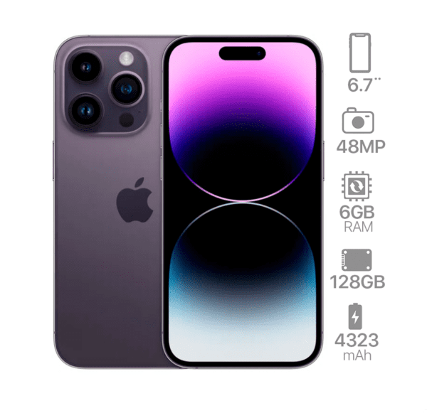 iPhone 14 Pro Max Morado 128GB | Cellshop Mexicali