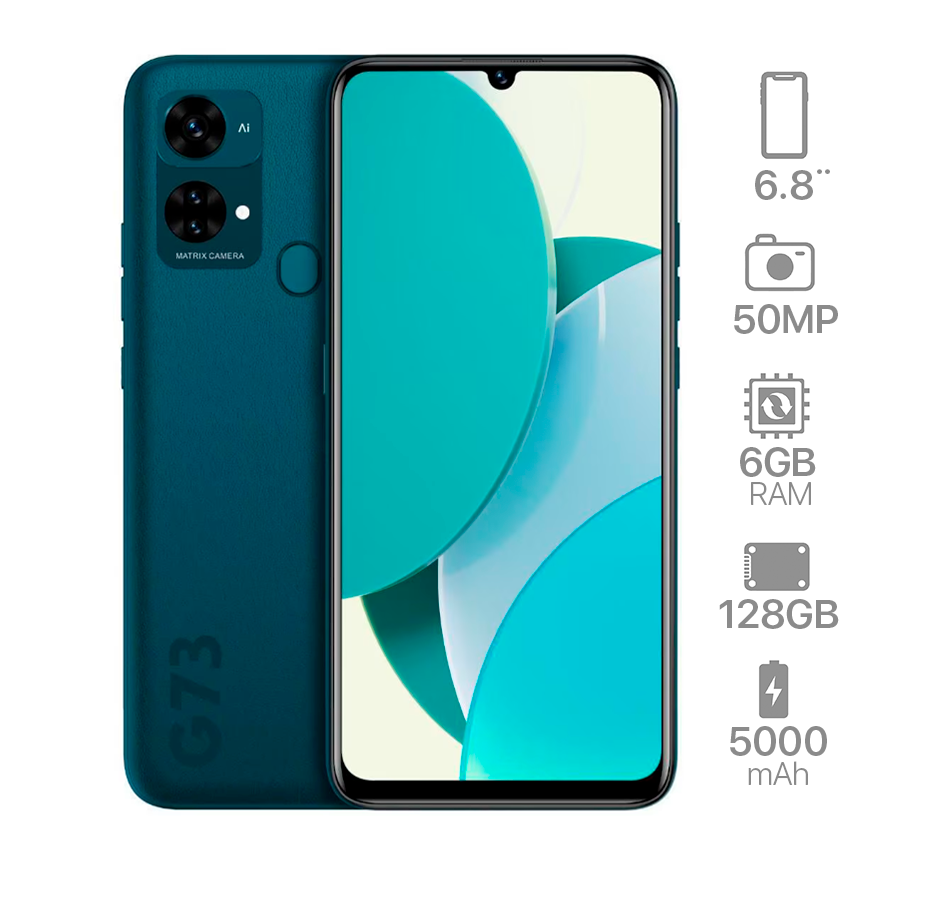 Blu G73 Azul 128GB (Nuevo) | Cellshop Mexicali